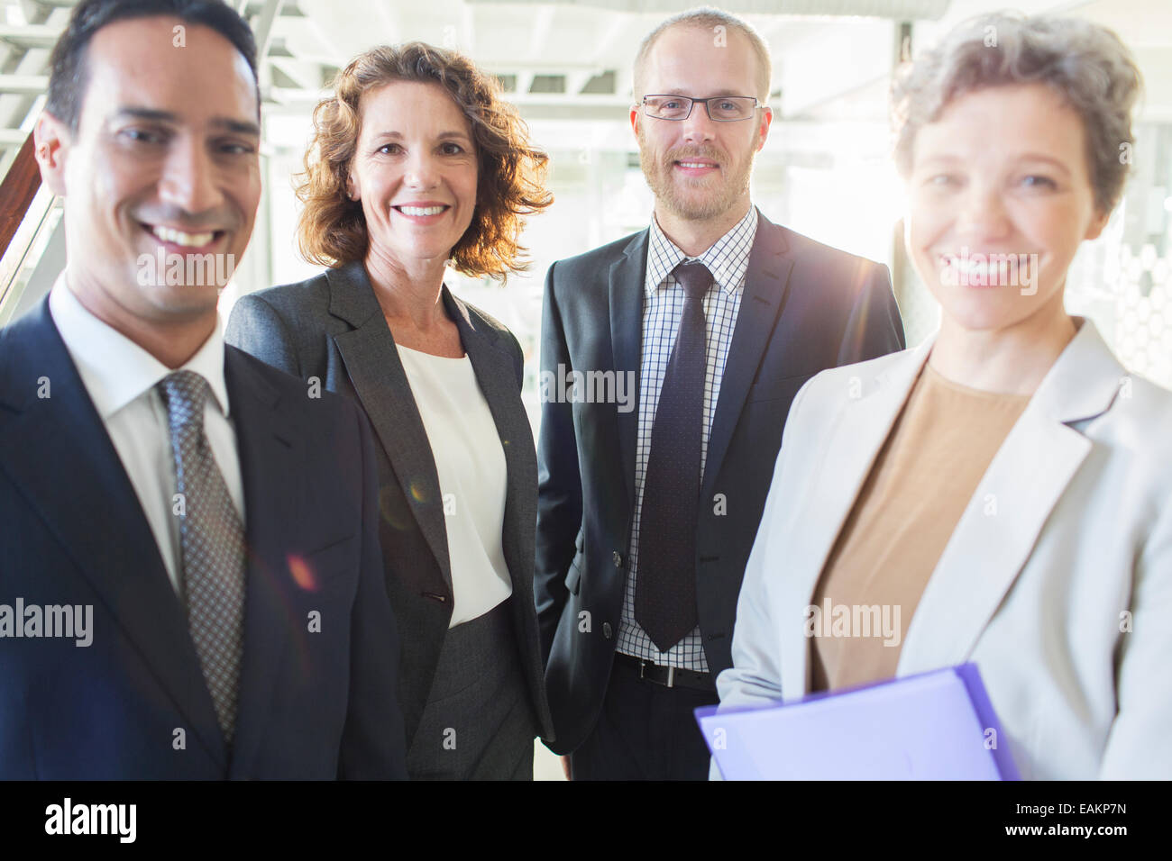 Group portrait of successful office team Stock Photo - Alamy