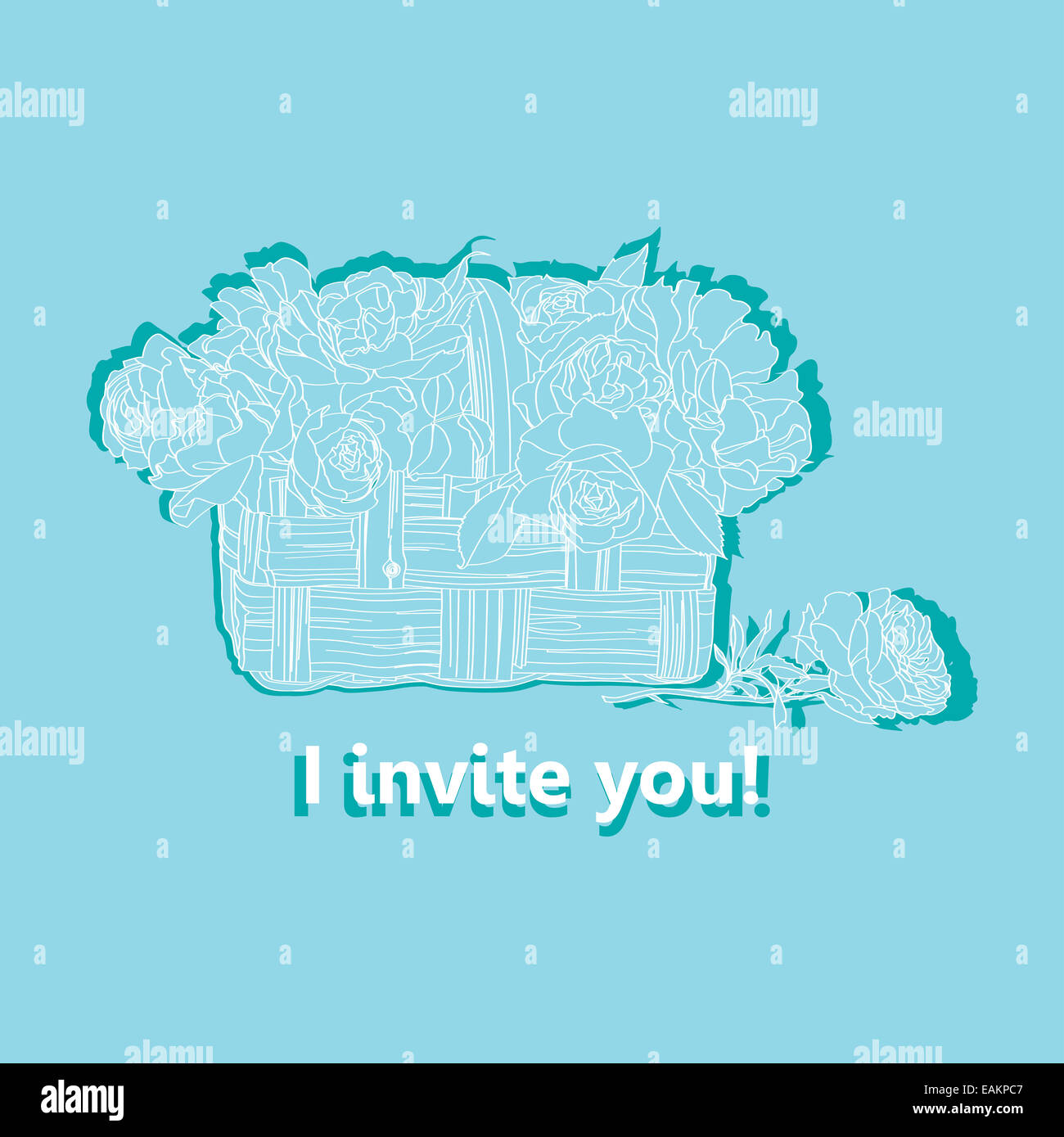 Draw drawing picture postcard hi-res stock photography and images - Alamy