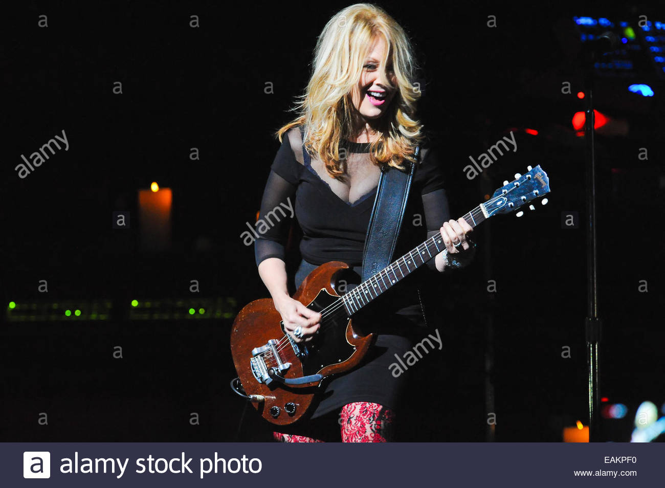 Nancy Wilson of the band Heart performs at ACL Live on November 16 ...