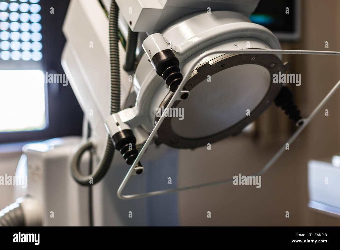 The lithotriptor attempts to break up kidney stones using an externally ...