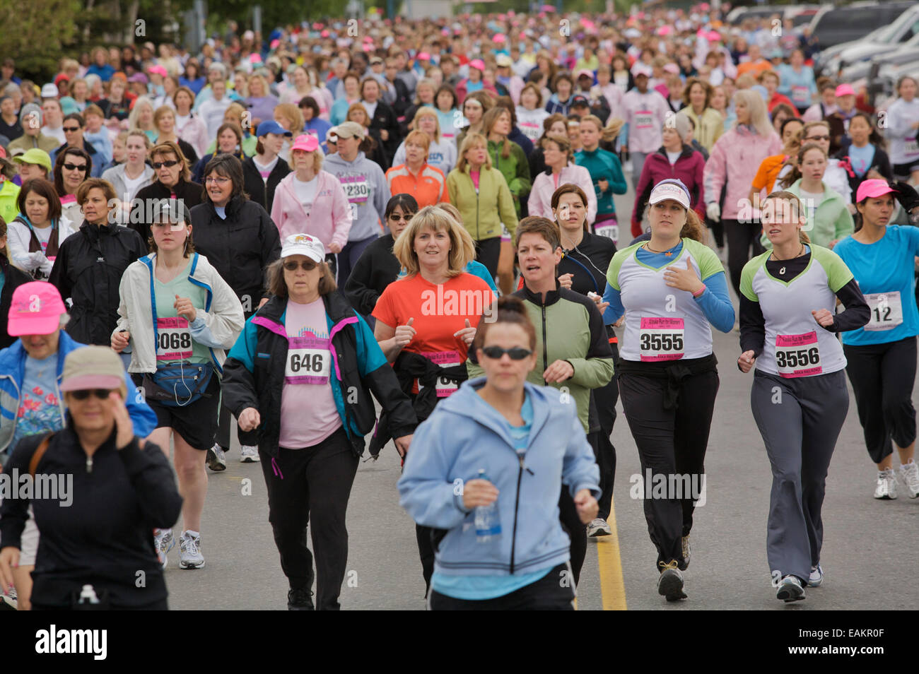 Happy trail runner alaska hi-res stock photography and images - Alamy