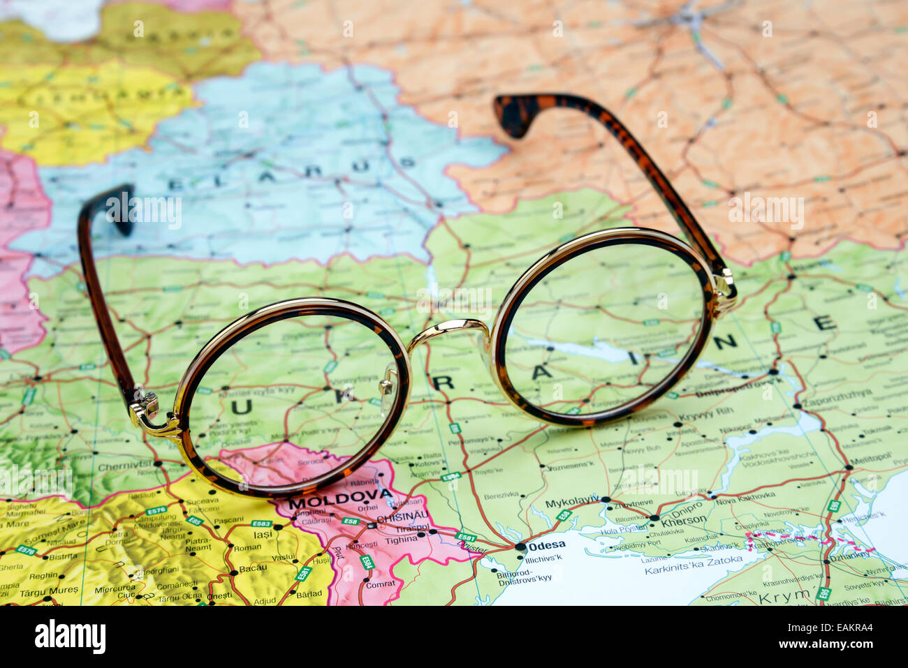 Europe map countries hi-res stock photography and images - Alamy