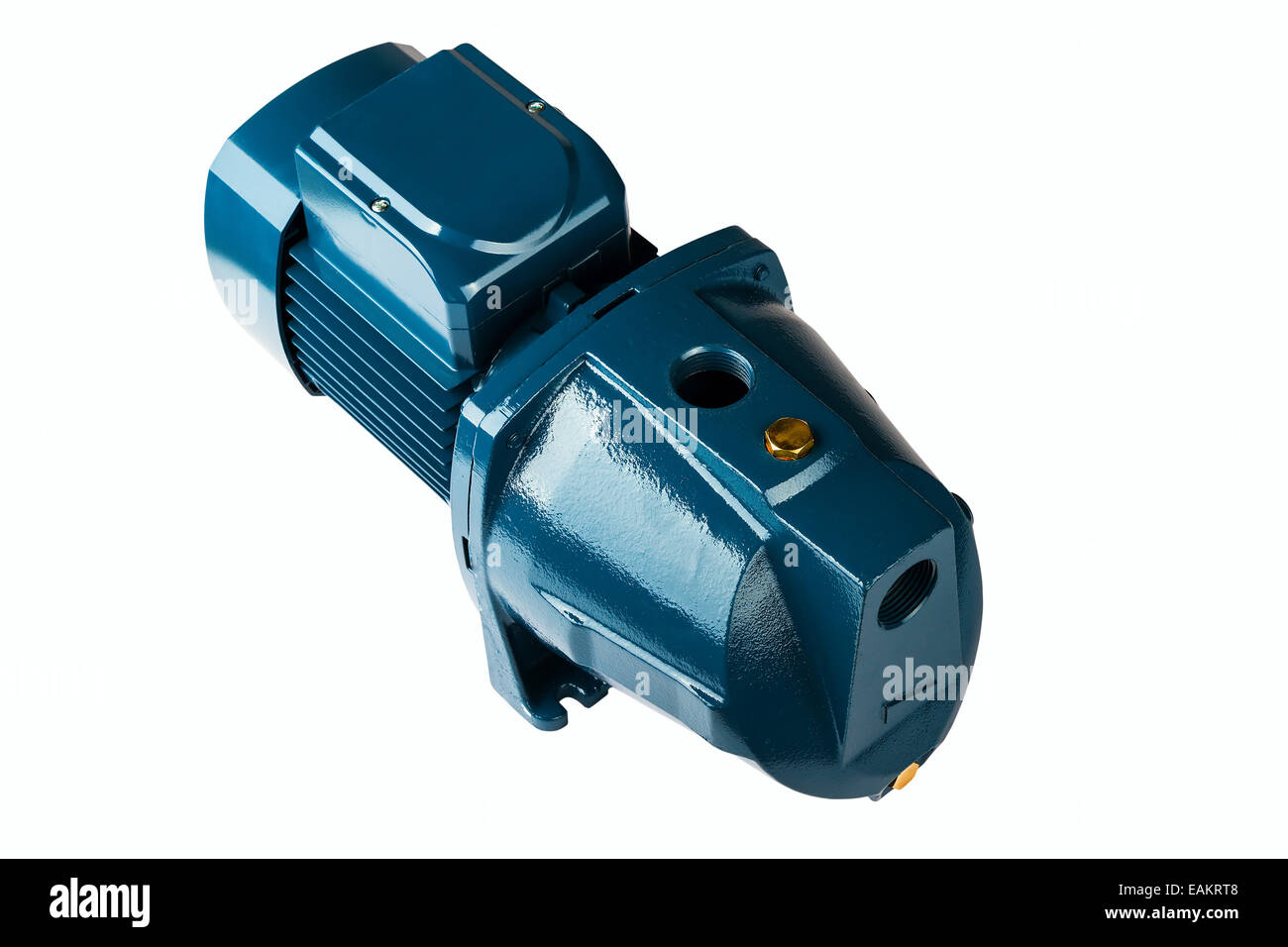 water pump isolated on a white background Stock Photo - Alamy