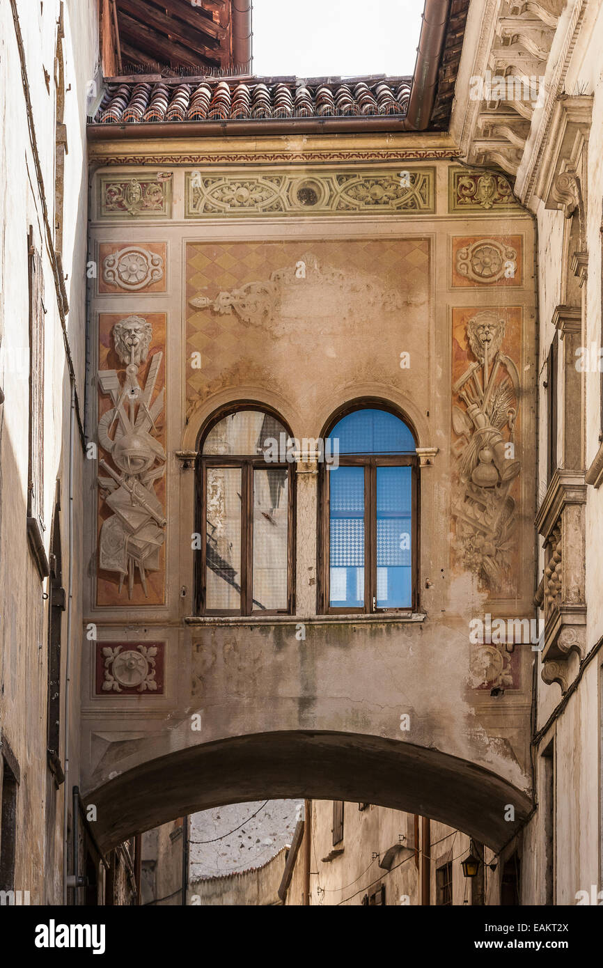 Feltre / Palazzo Bellati Villabruna (sec. XVII-XVIII Stock Photo - Alamy