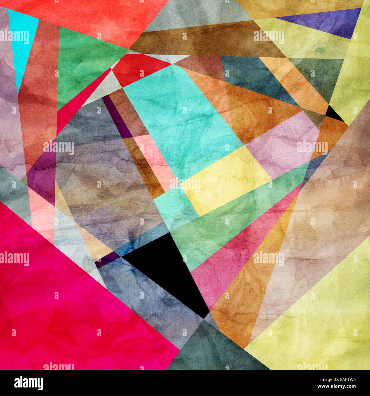 graphic a abstract background with geometric elements Stock Photo - Alamy