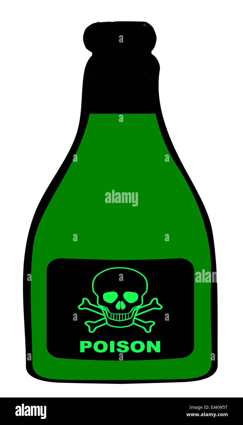 Poison bottle and skull and crossbones hi-res stock photography and ...