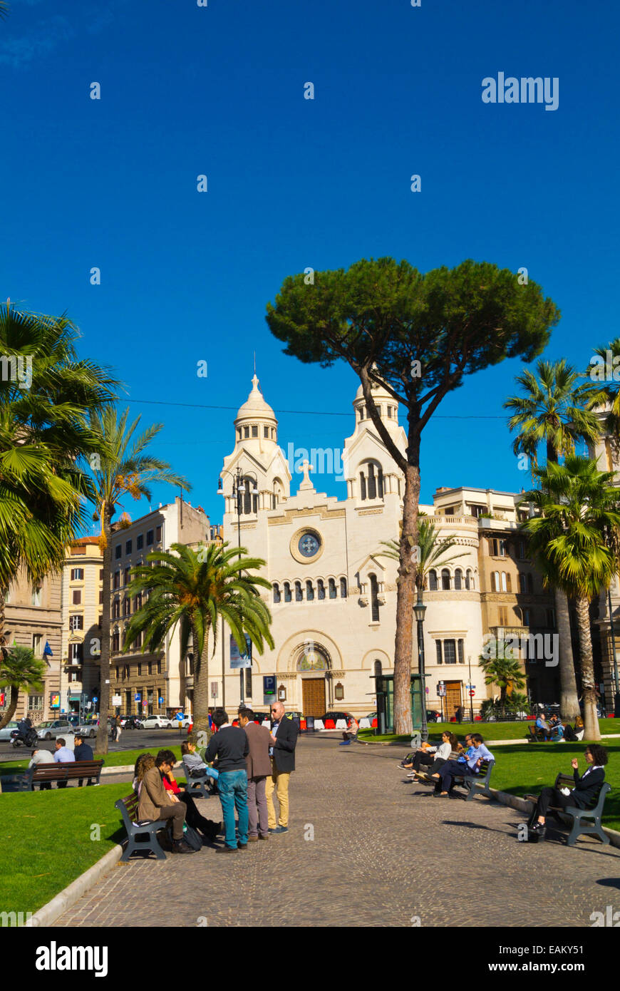 Piazza Cavour, Prati district, Rome, Italy Stock Photo - Alamy