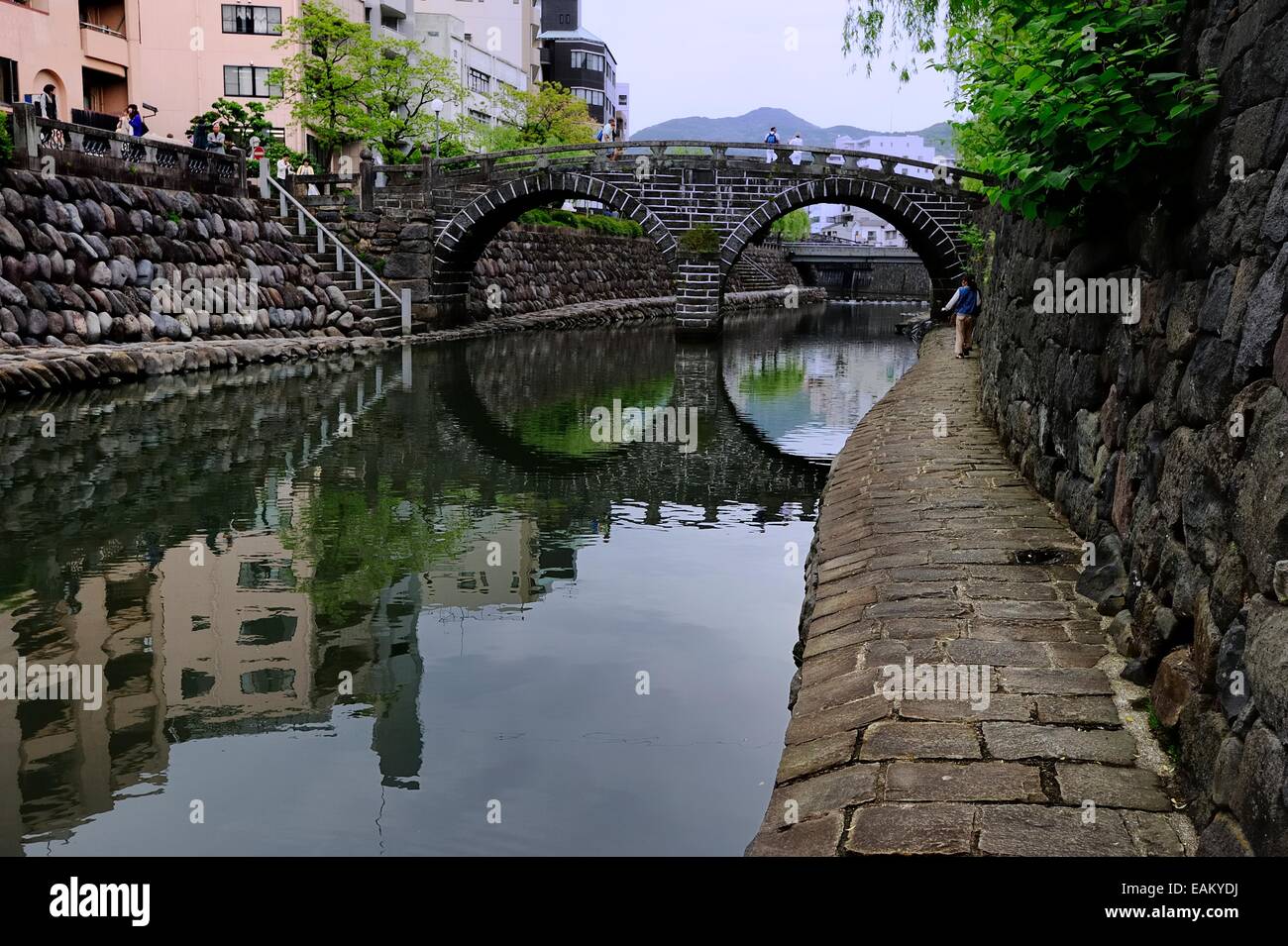 Spectacle Bridge, Nagasaki Stock Photo - Alamy