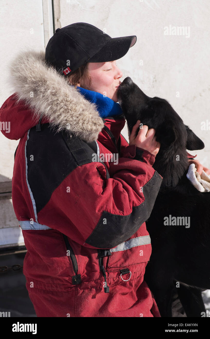 Female musher hi-res stock photography and images - Alamy