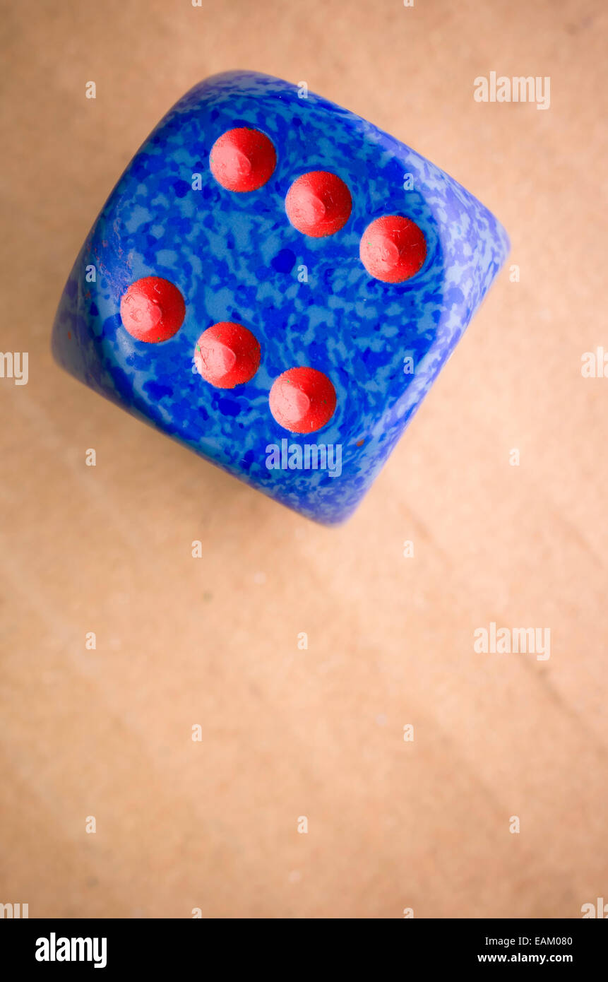 Blue Dice High Resolution Stock Photography and Images - Alamy