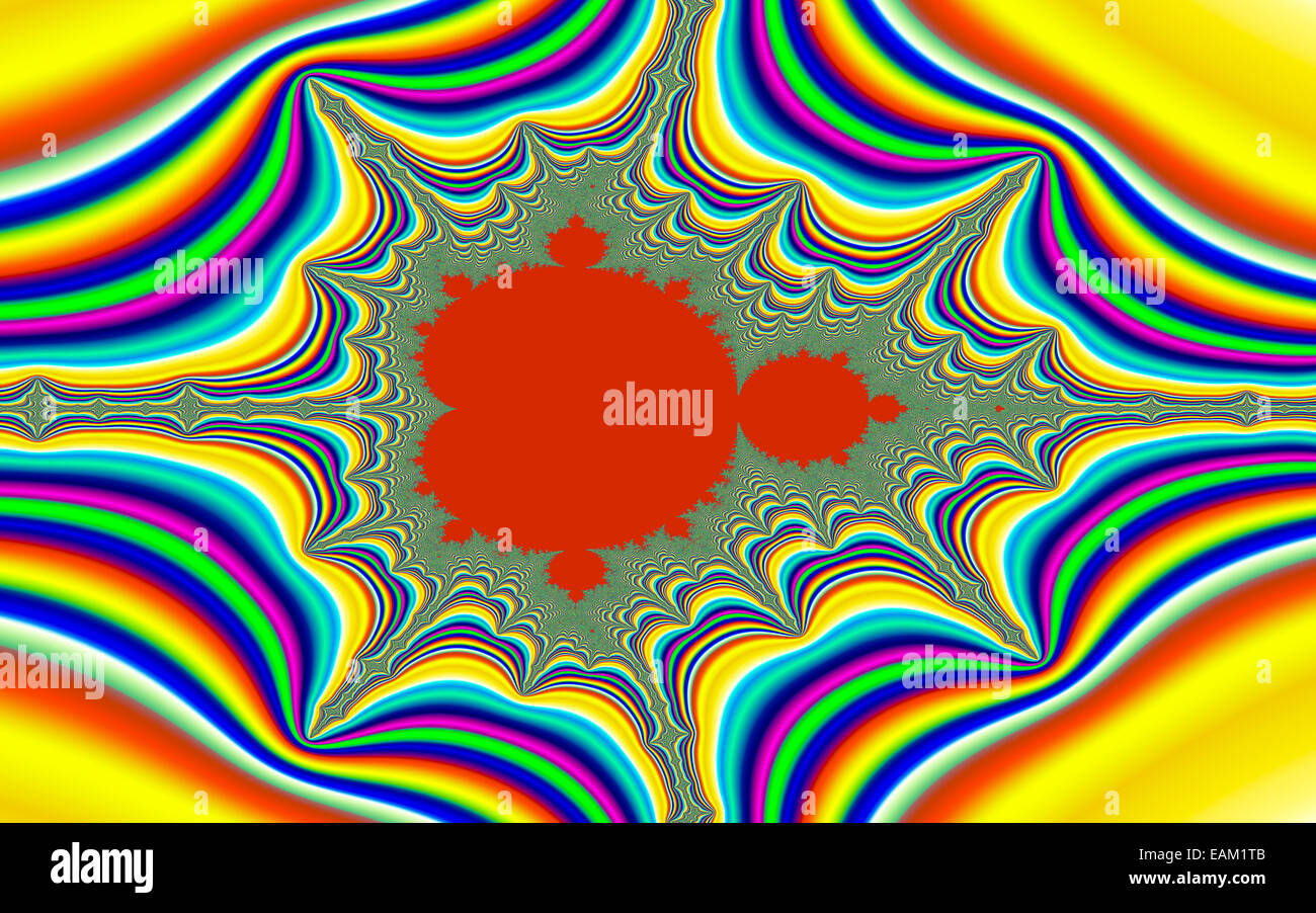 Digital Visualization Of A Colourful Fractal Called Mandelbrot Set Mathematical Background