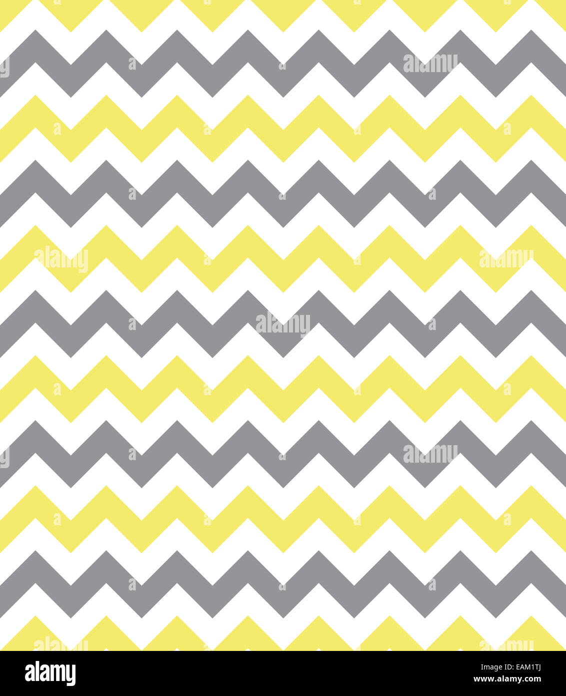 Grey And Yellow Chevron