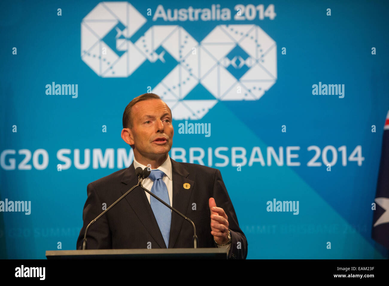 Tony abbott brisbane hi-res stock photography and images - Alamy