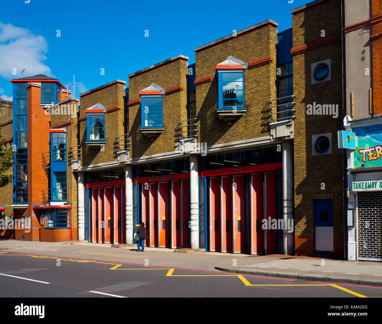 Islington Fire Station on Upper Street in Canonbury Islington North ...
