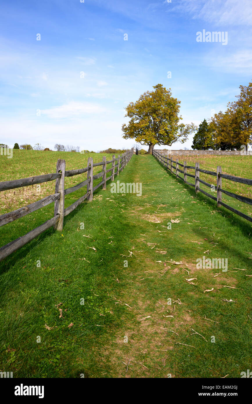 Mumma Farm, Antietam National Battlefield, Sharpsburg, Maryland, USA ...