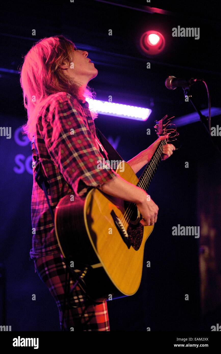 Glasgow, Scotland, UK. 17th November, 2014. US Folk singer Martha ...