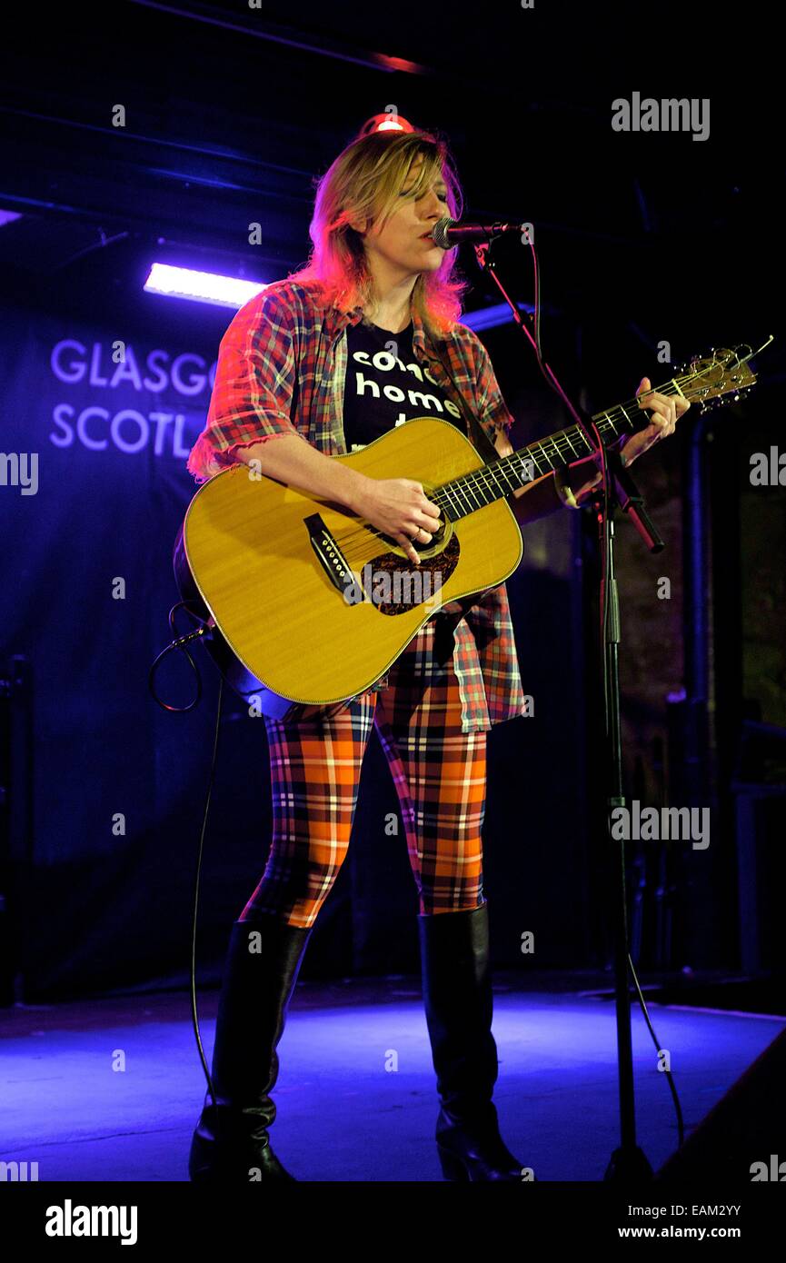 Glasgow, Scotland, UK. 17th November, 2014. US Folk singer Martha ...