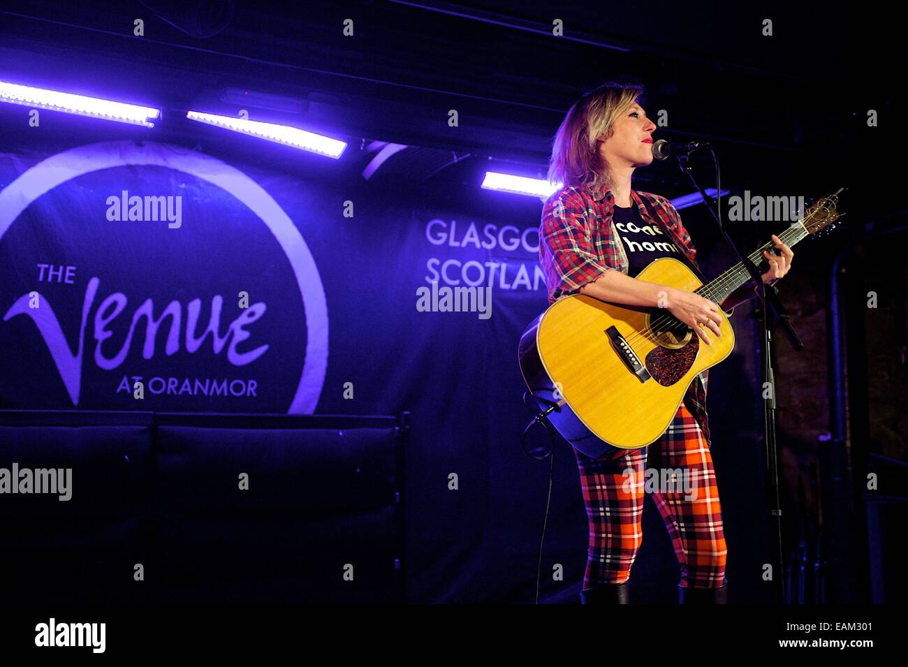 Glasgow, Scotland, UK. 17th November, 2014. US Folk singer Martha ...