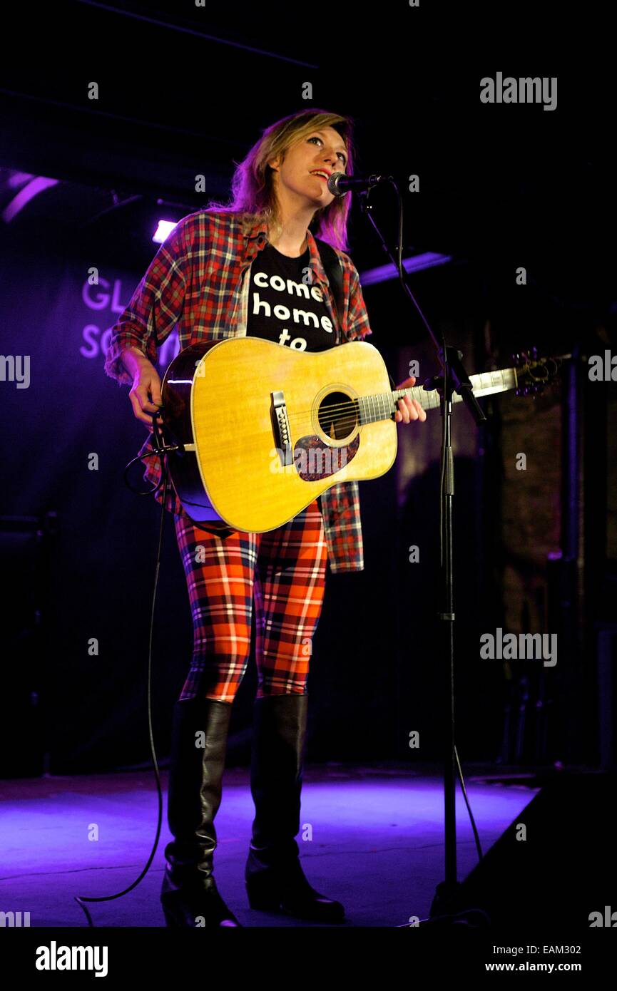 Glasgow, Scotland, UK. 17th November, 2014. US Folk singer Martha ...