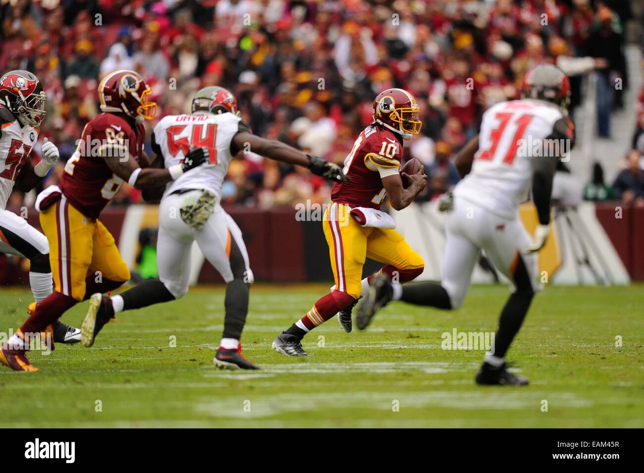 Robert griffin redskins field hi-res stock photography and images - Alamy
