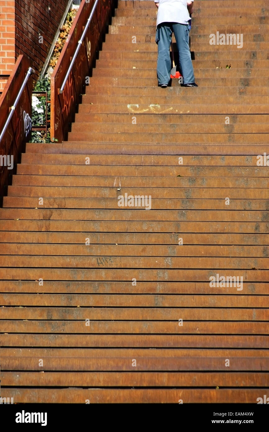 Rusty stairs hi-res stock photography and images - Alamy