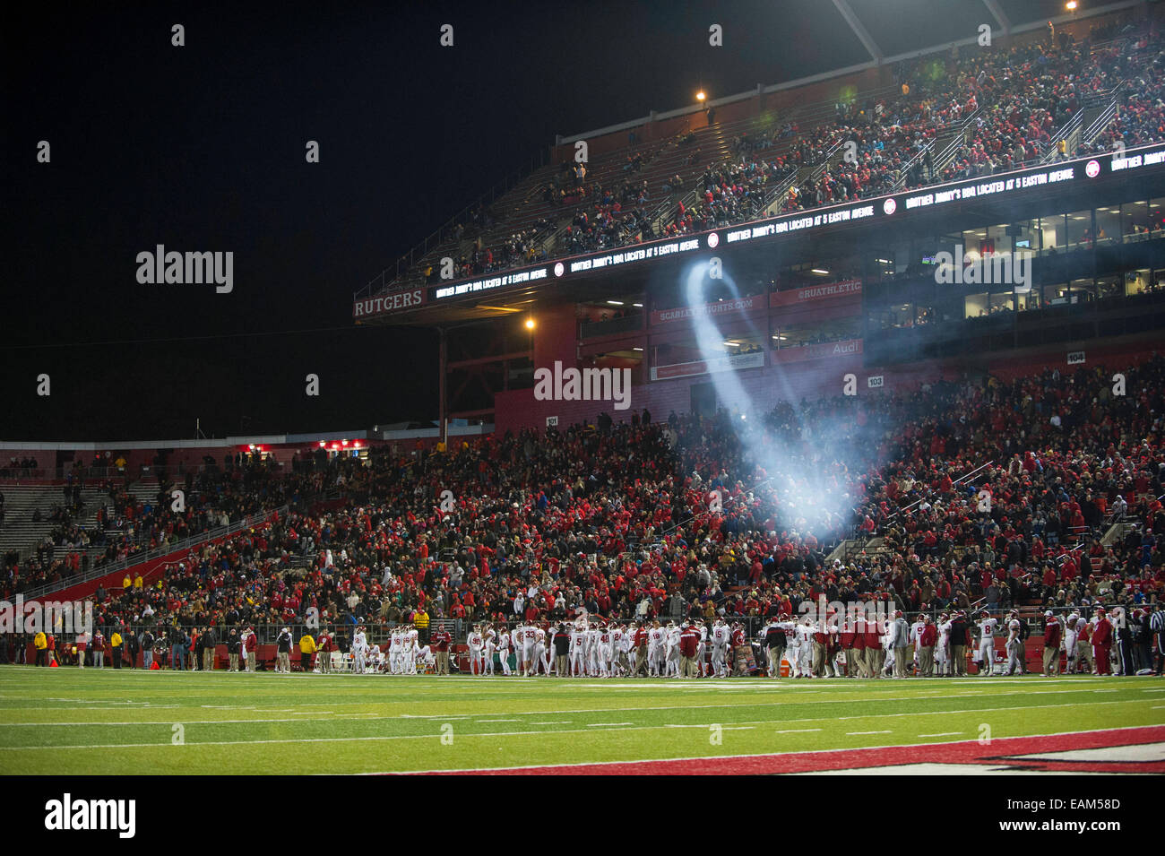November 15, 2014: a halo forms and floats across High Point Solution ...