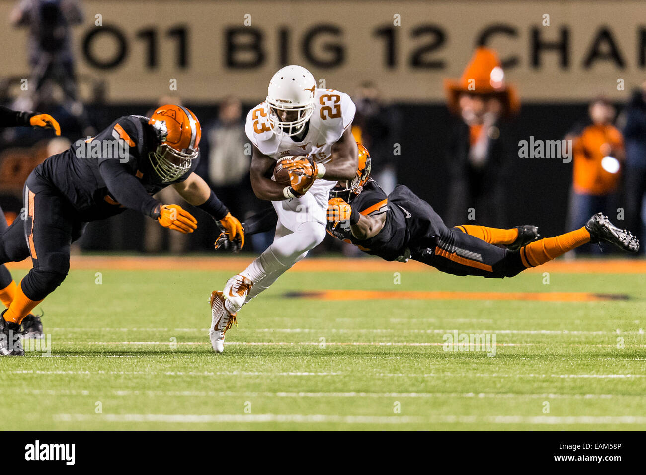November 15, 2104: Texas Longhorns wide receiver Daje Johnson (23) is ...