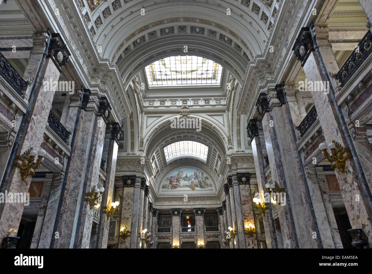 Montevideo Legislative Palace or Parliament Stock Photo - Alamy