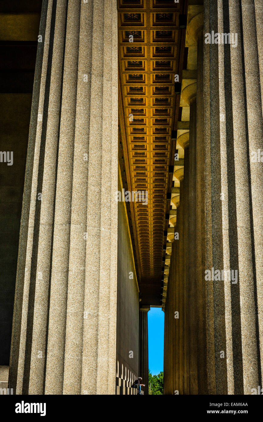The Parthenon in Nashville, TN, is a full scale replica of the original ...