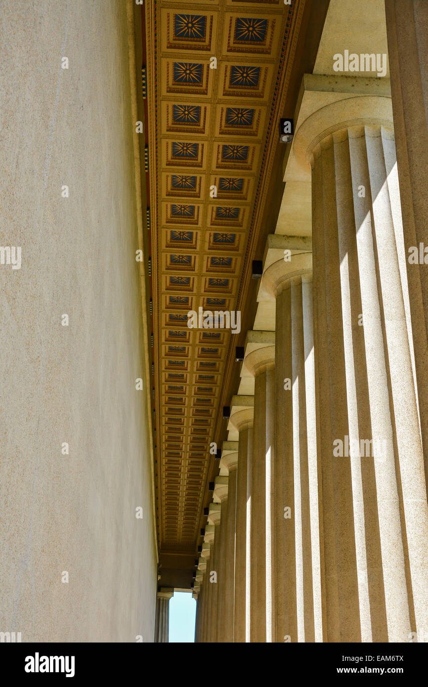 The Parthenon in Nashville, TN, is a full scale replica of the original ...