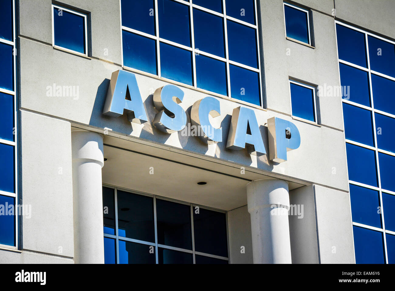 The modern and beautiful ASCAP (American Society of Composers, Authors ...