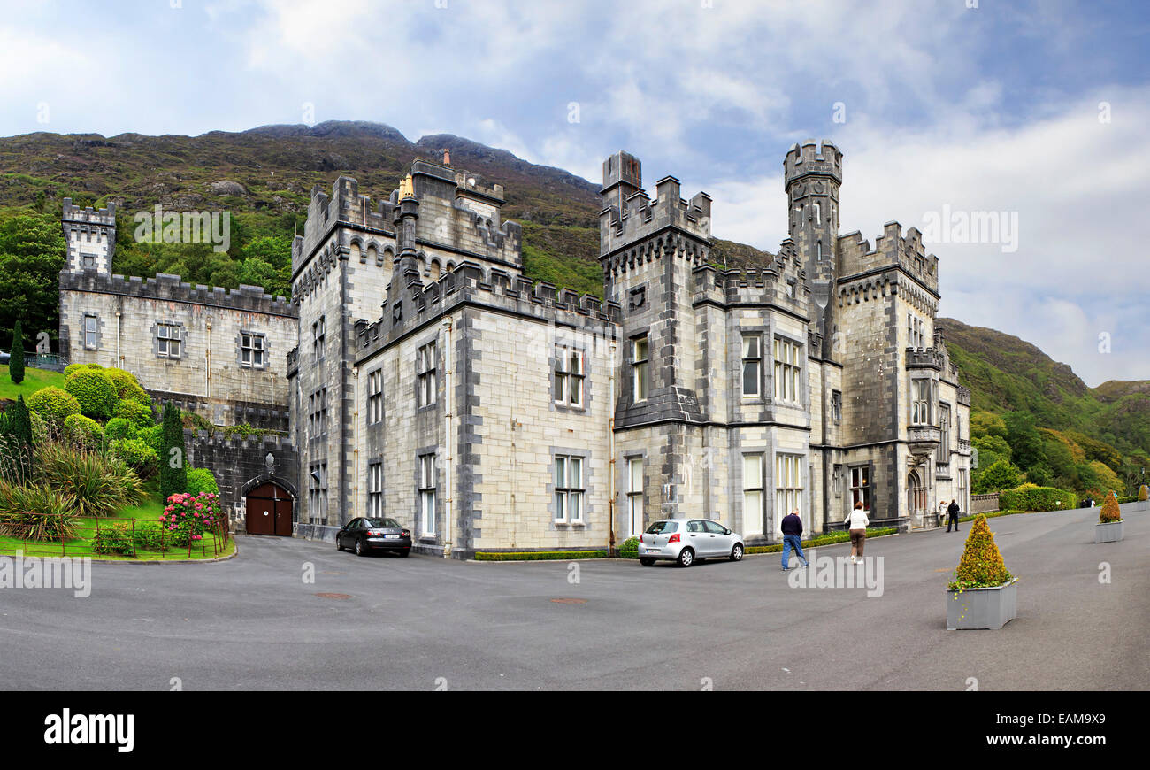 Kylemore abbey benedictine monastery hi-res stock photography and ...