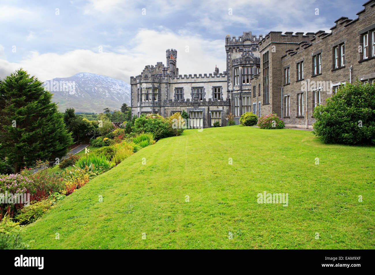 Kylemore abbey benedictine monastery hi-res stock photography and ...