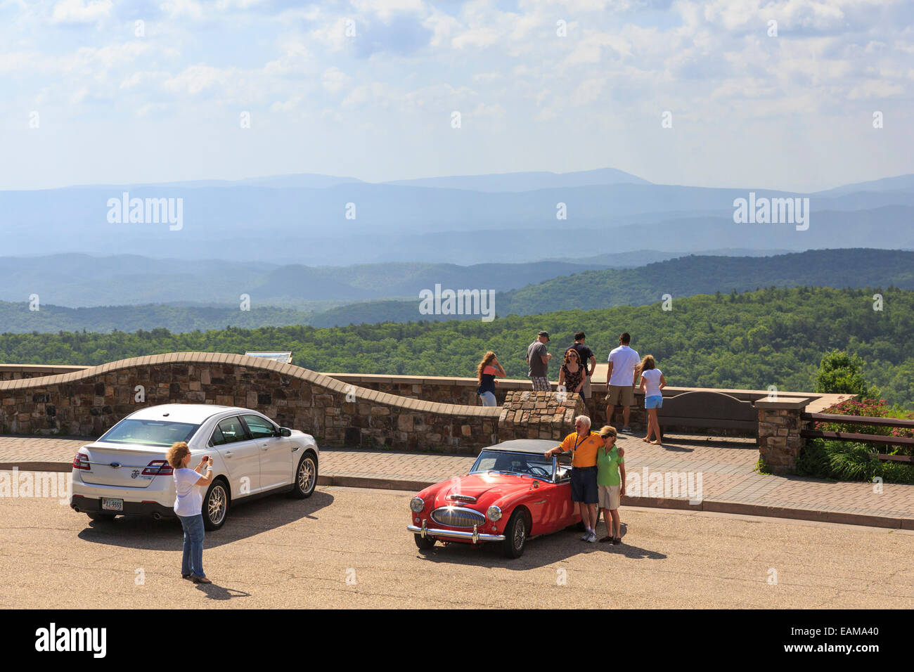 Friends at Dan Ingalls Overlook, Bath County, Virginia near Homestead ...