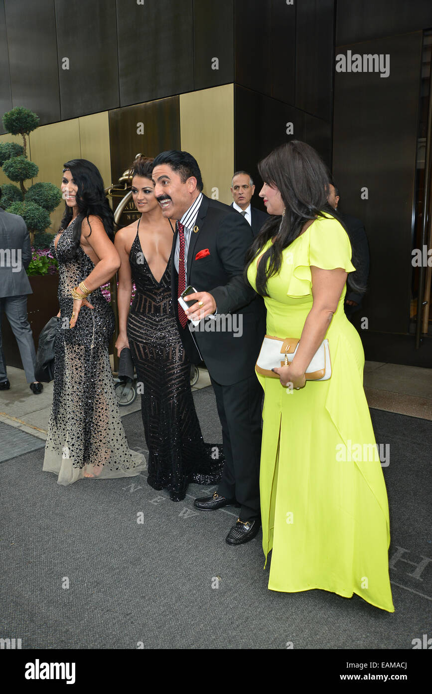 Bravo Channel cast members leaving for the NBC upfronts Featuring: The ...