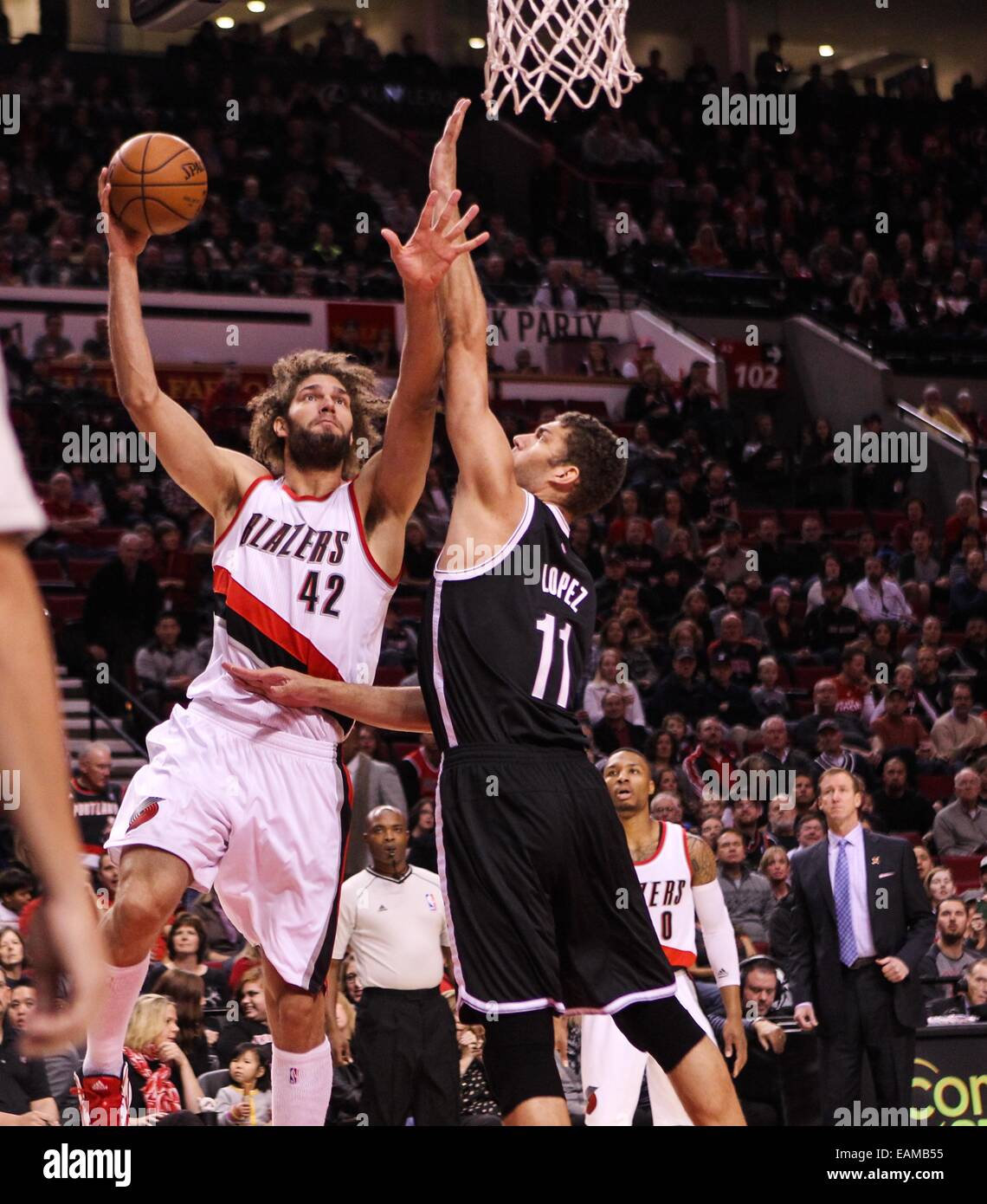 Brook Lopez Dunks On Brother