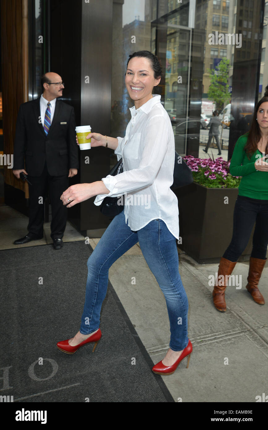 New York Candids Featuring: Kyra Zagorsky Where: Manhattan, New York ...