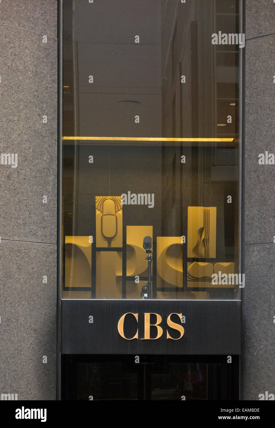 Cbs building new york hi-res stock photography and images - Alamy