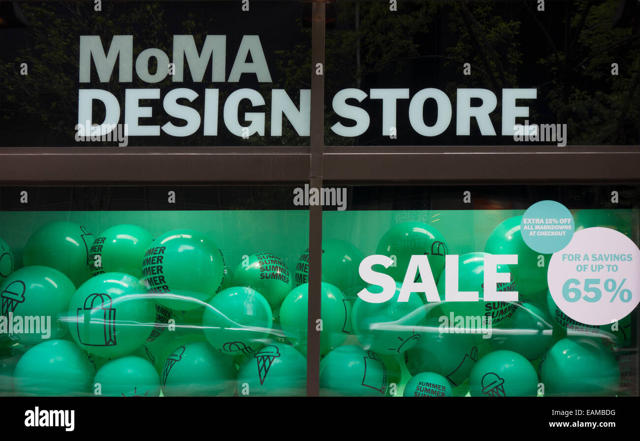 Museum of Modern design store Stock Photo - Alamy