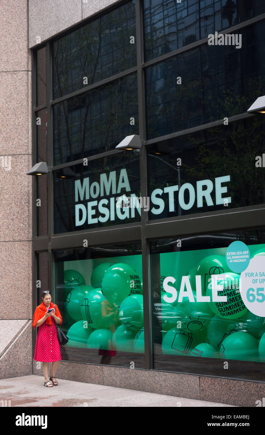 Museum of Modern design store Stock Photo - Alamy