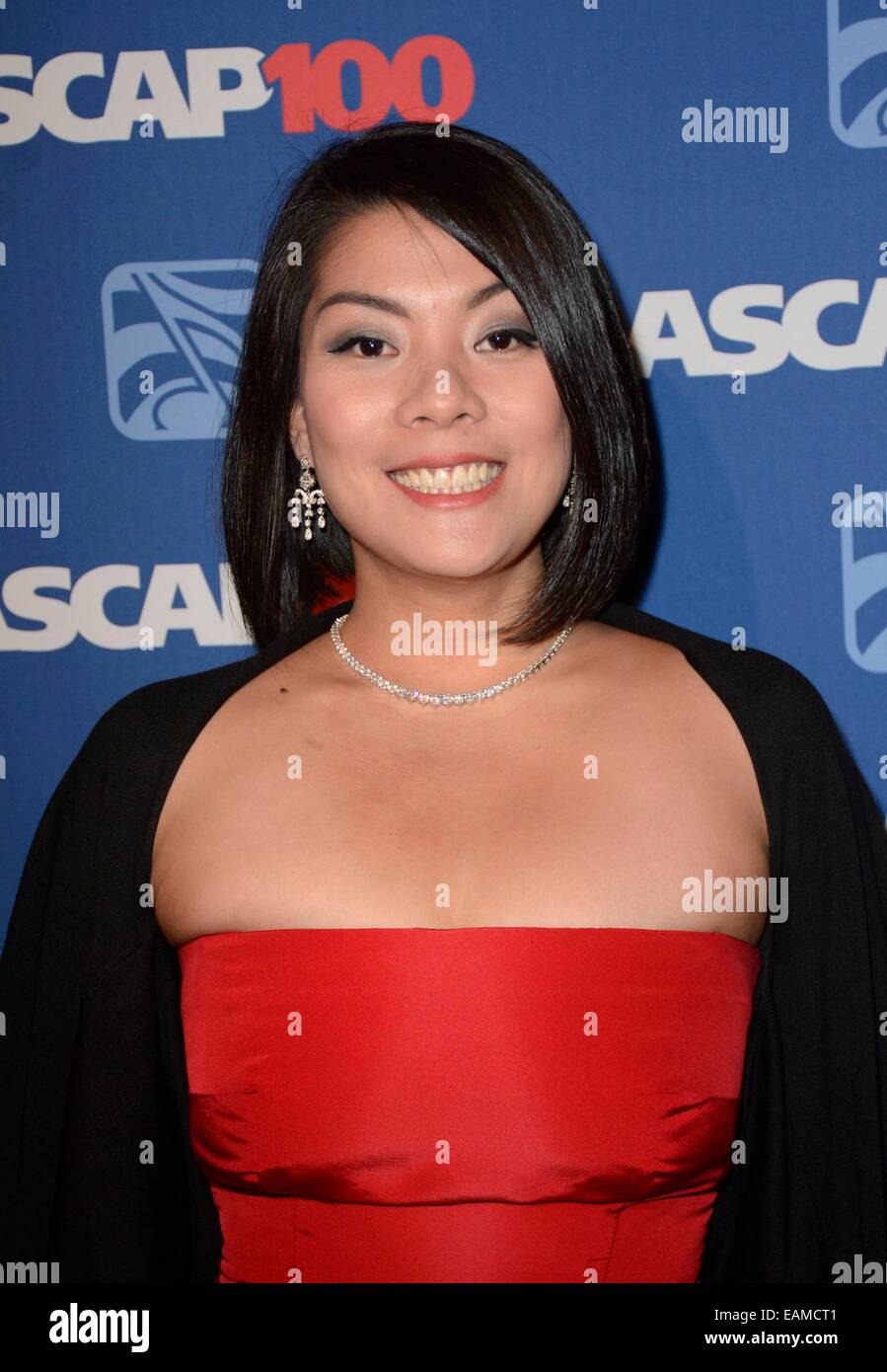 New York, NY, USA. 17th Nov, 2014. Elizabeth Chan at arrivals for ASCAP ...