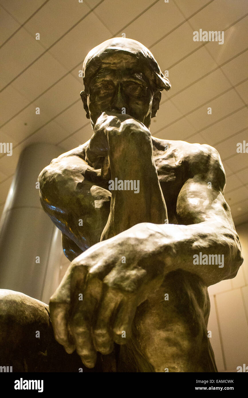 Auguste Rodin's The Thinker Stock Photo - Alamy