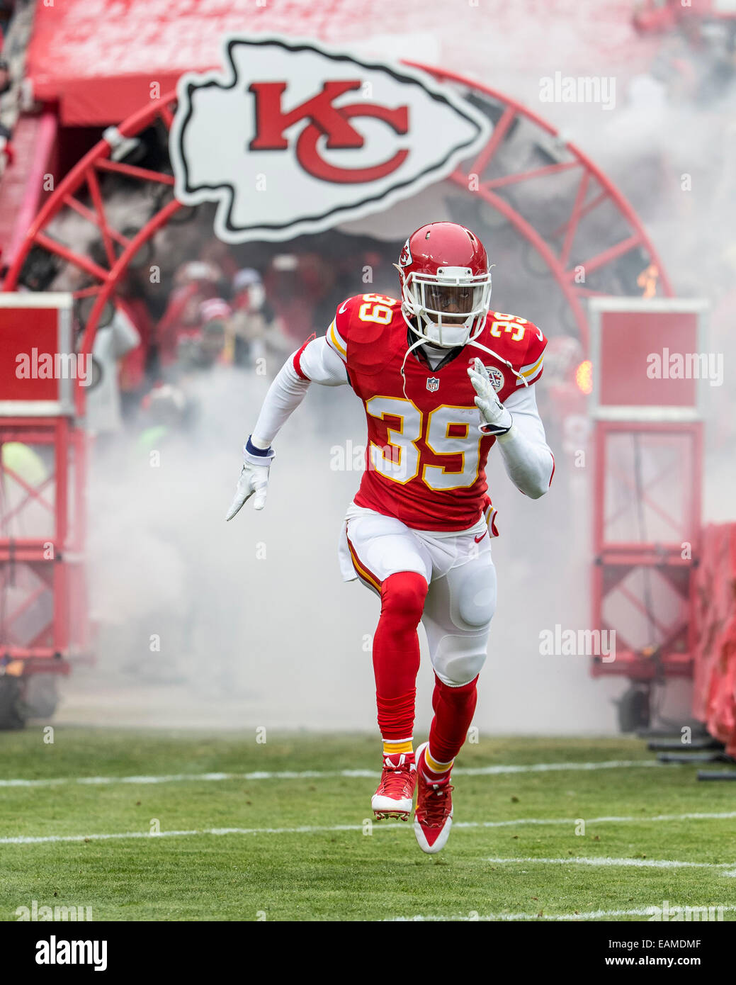 Kansas City, MO, USA. 16th Nov, 2014. Kansas City Chiefs free safety ...