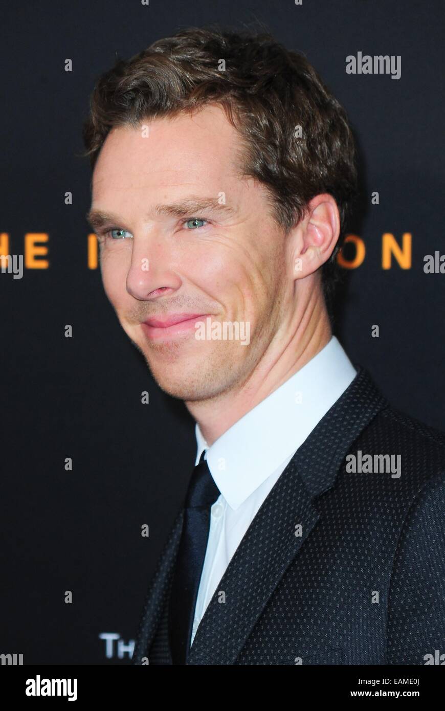 New York, NY, USA. 17th Nov, 2014. Benedict Cumberbatch at arrivals for ...