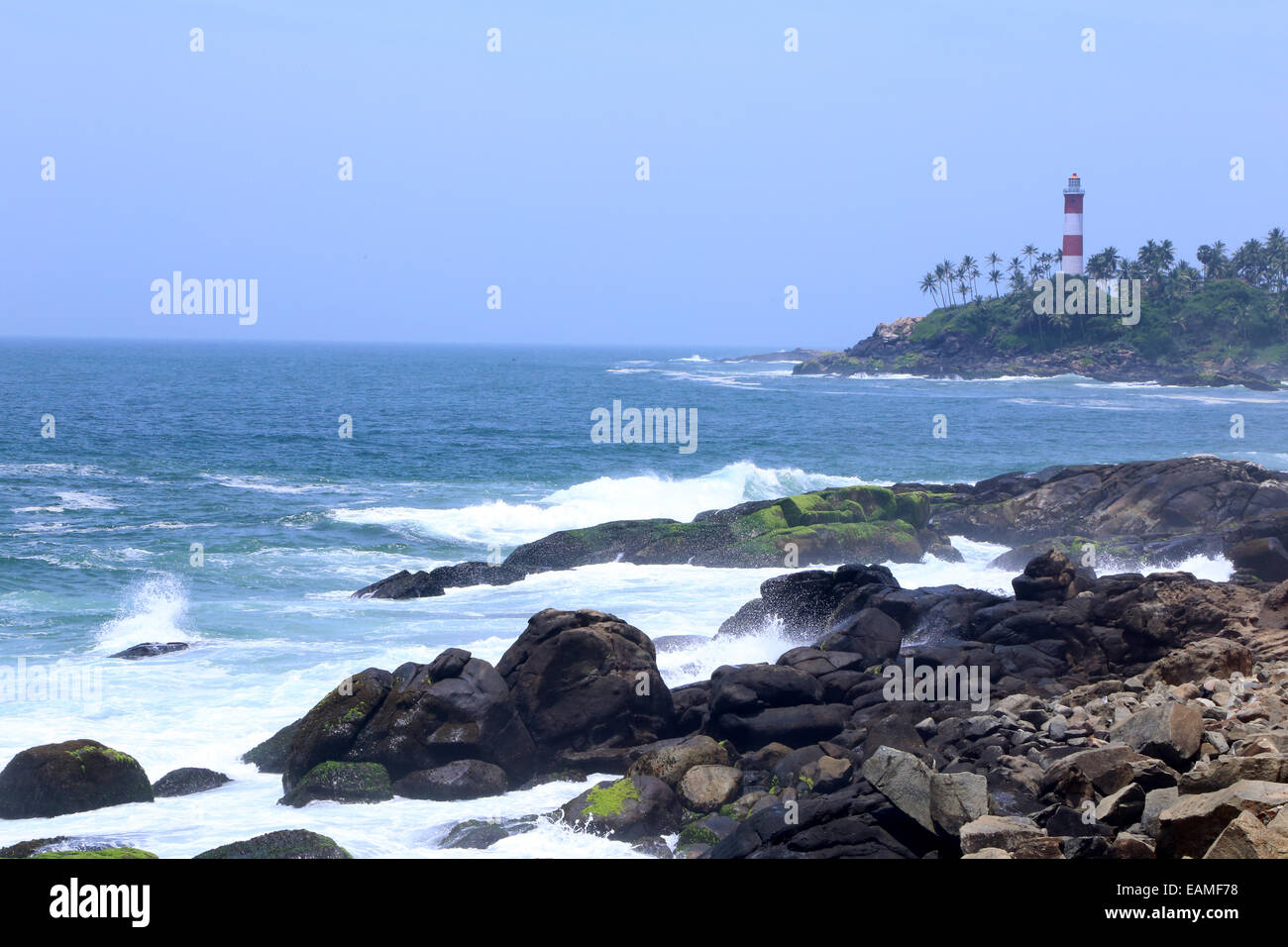 Light house vizhinjam hi-res stock photography and images - Alamy