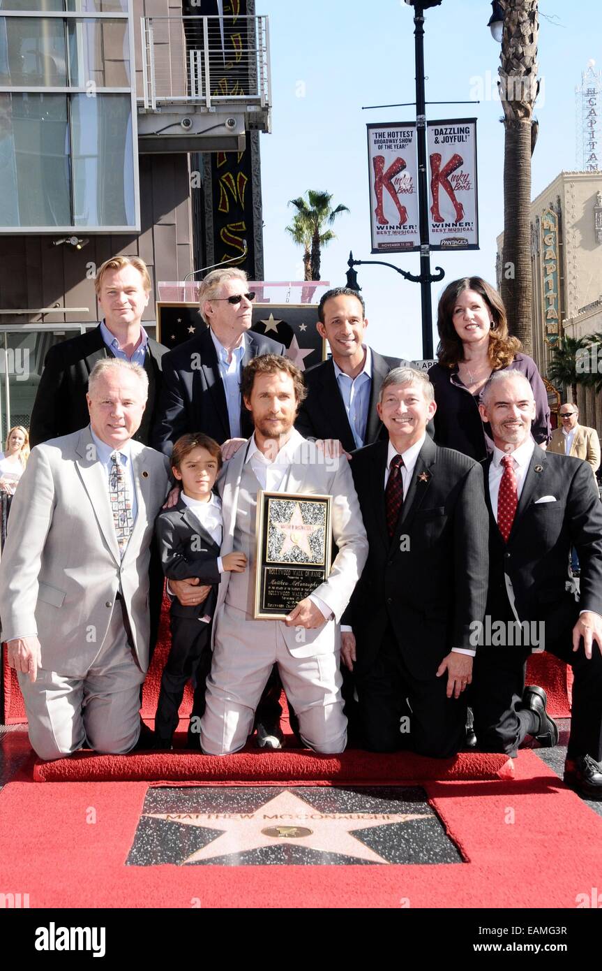 Los Angeles, CA, USA. 17th Nov, 2014. Tom LaBonge, Christopher Nolan ...