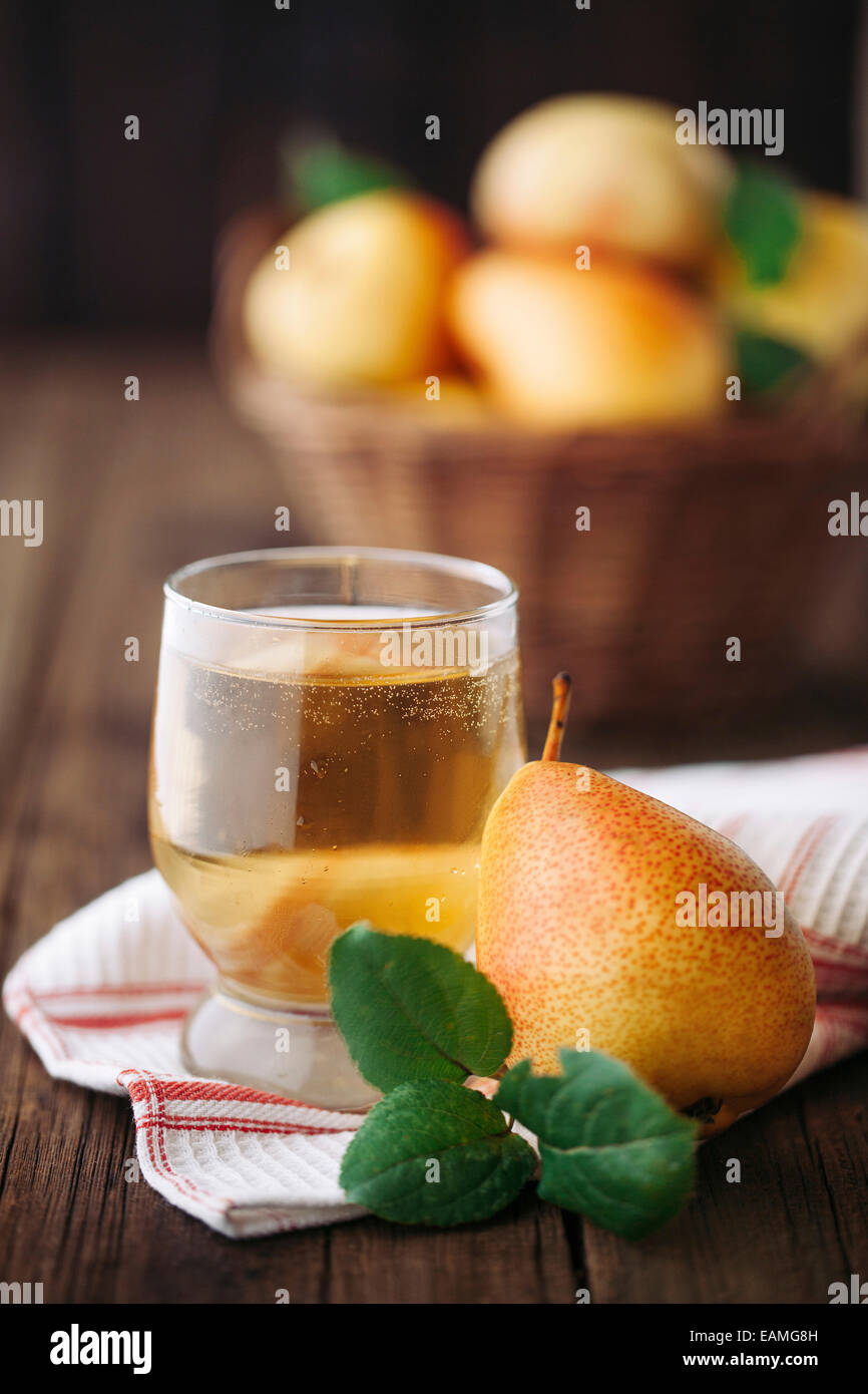 Bottle glass homemade cider hi-res stock photography and images - Alamy