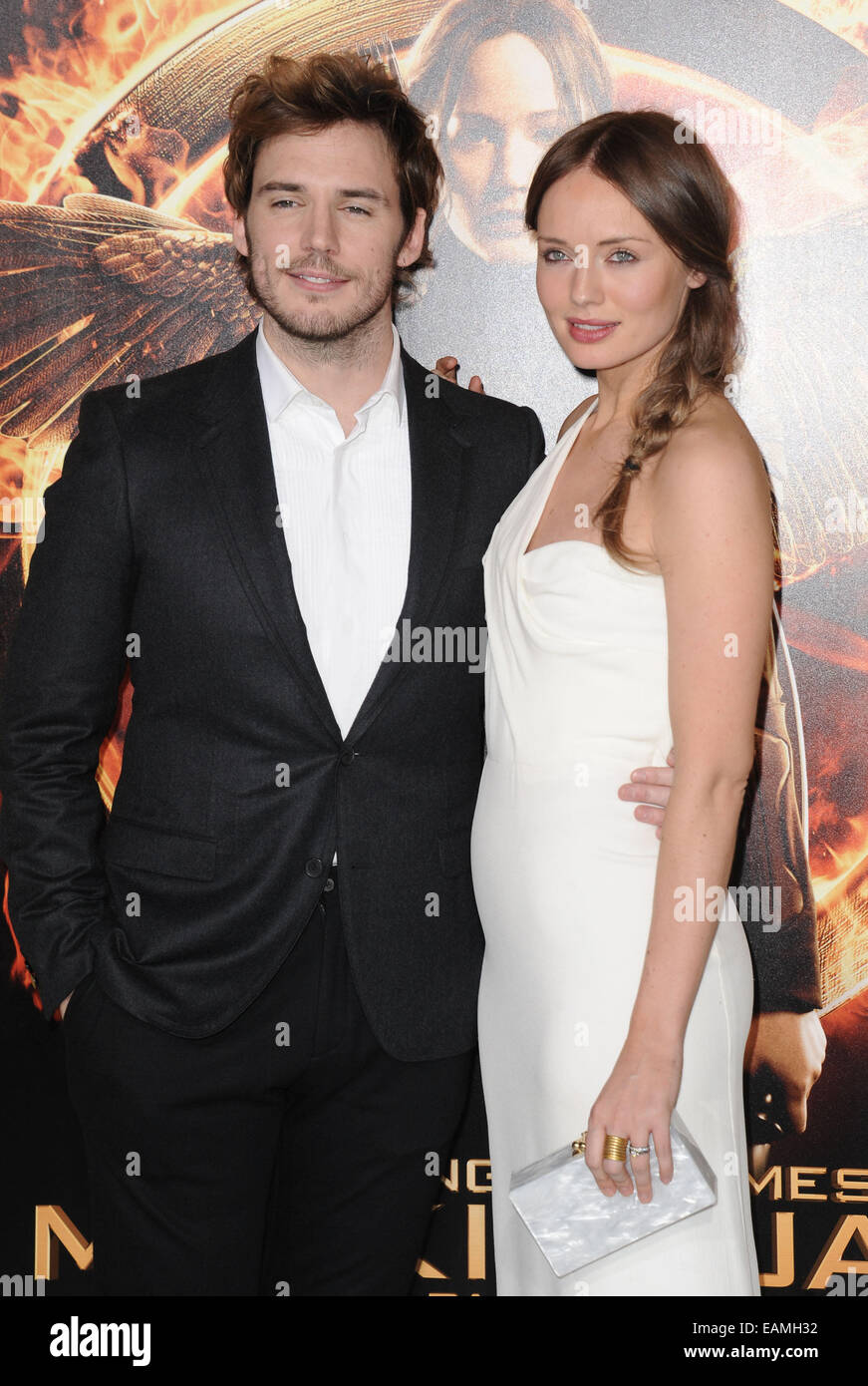 Los Angeles, California, USA. 17th Nov, 2014. Sam Claflin attending the ...