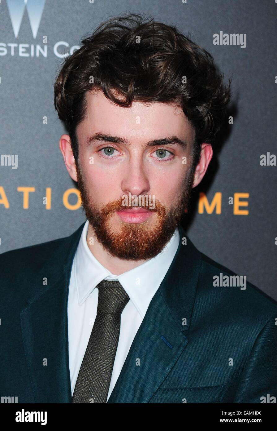 New York, NY, USA. 17th Nov, 2014. Matthew Beard at arrivals for THE ...