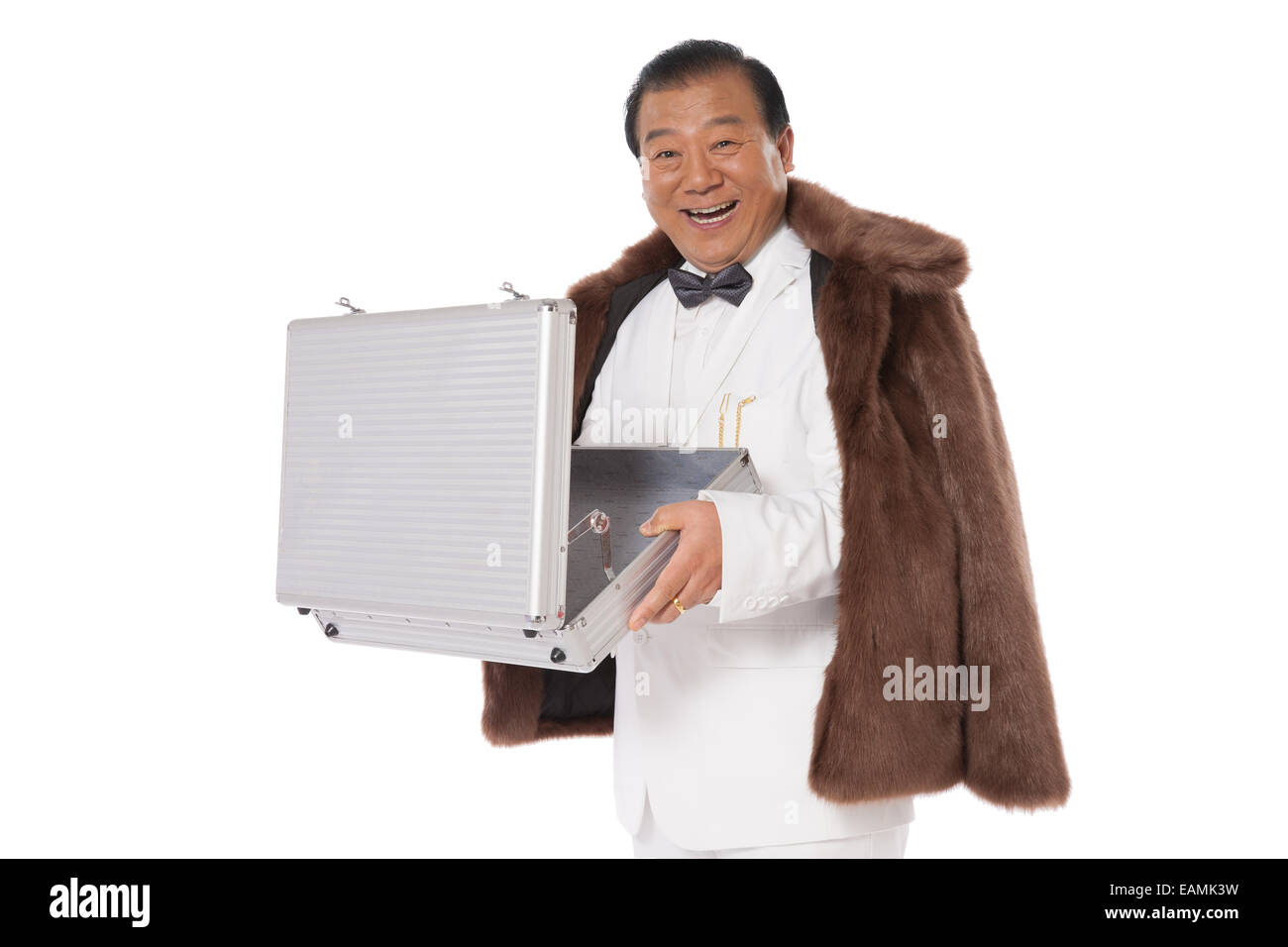 Exciting business man Stock Photo - Alamy